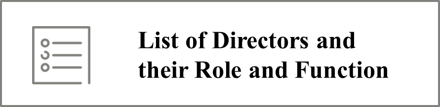 list of directors and their role and function | Value Partners